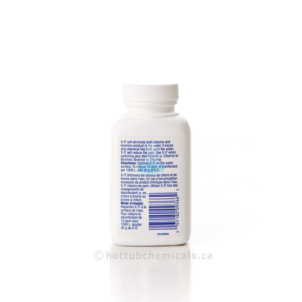 SpaBoss X-It, Lower chlorine levels in your hot tub, hot tub chemicals ...